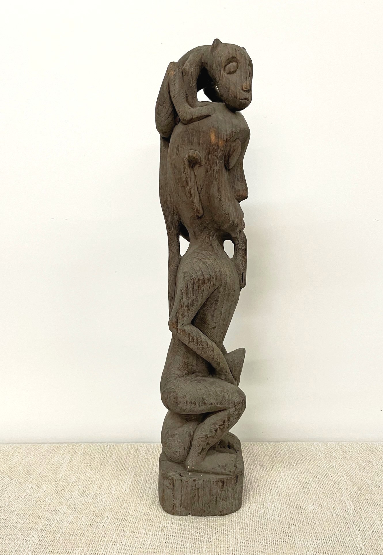 Old Dayak Ancestor Figure Tribal Statue | Gado Gado