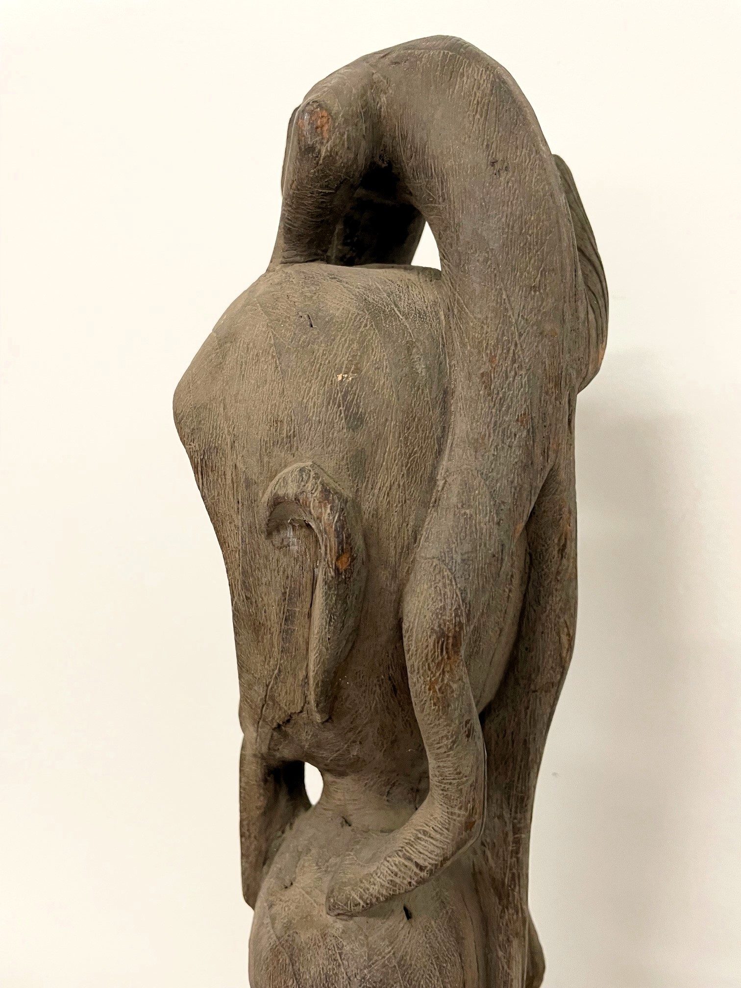 Old Dayak Ancestor Figure Tribal Statue | Gado Gado